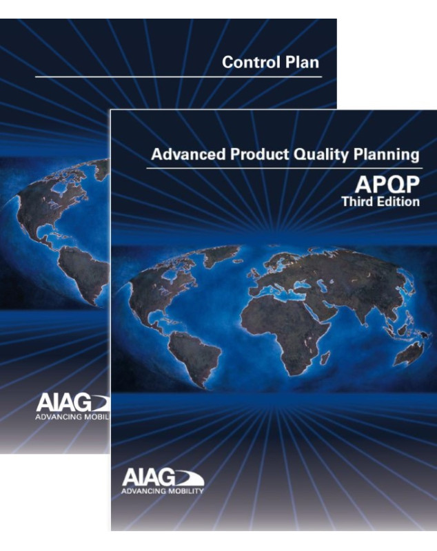 Pack APQP 3st Edition + Control Plan 1st Edition - APCP-K-EN